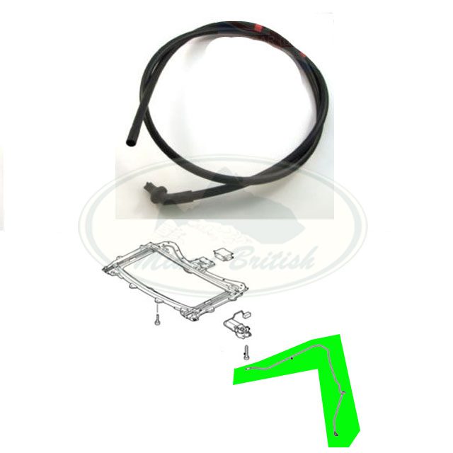 LAND ROVER SUNROOF WATER DRAIN TUBE HOSE LR3 LR4 EEH500110 OEM – Miami ...